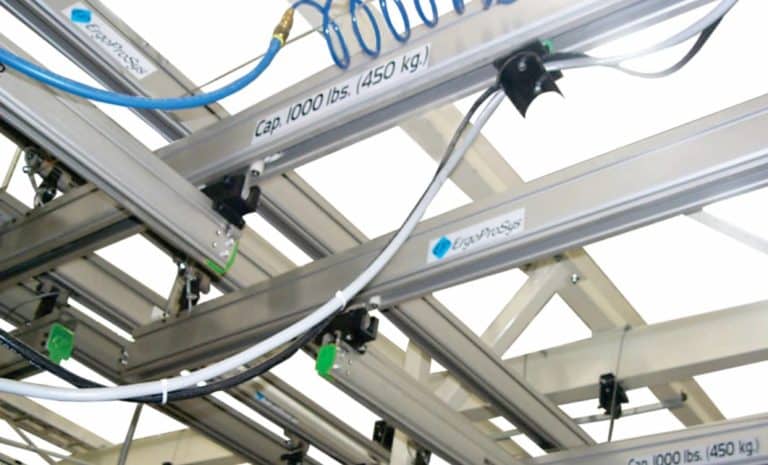 EZ-Glide Heavy Rail - ErgoProSys® Ergonomic Rail & Lift Solutions