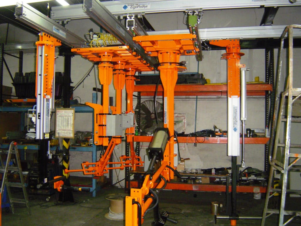 Manufacturing Solutions - ErgoProSys® Ergonomic Rail & Lift Solutions